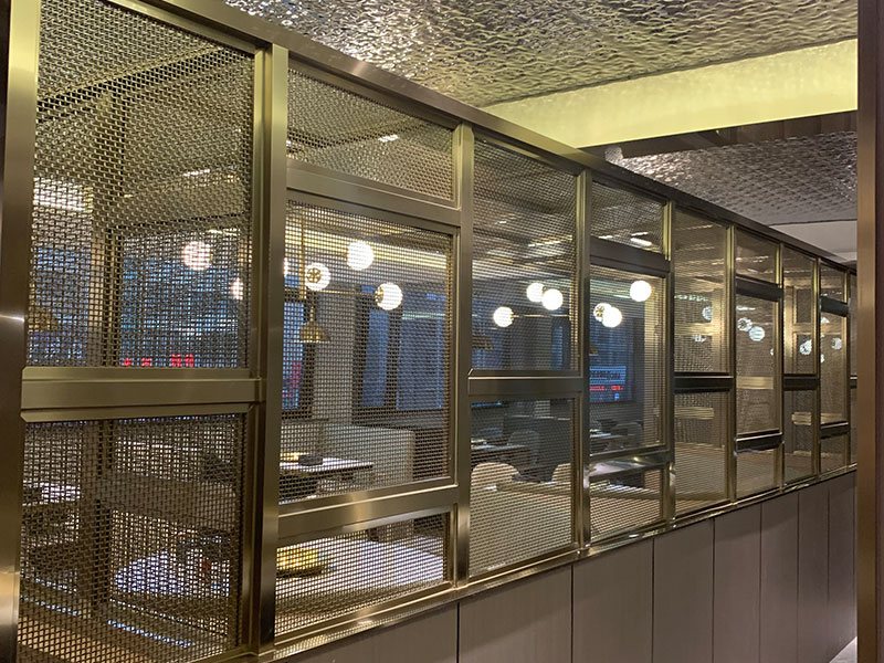 SS mesh for restaurant partitions – ANPING DUOBEI METAL PRODUCTS CO., LTD